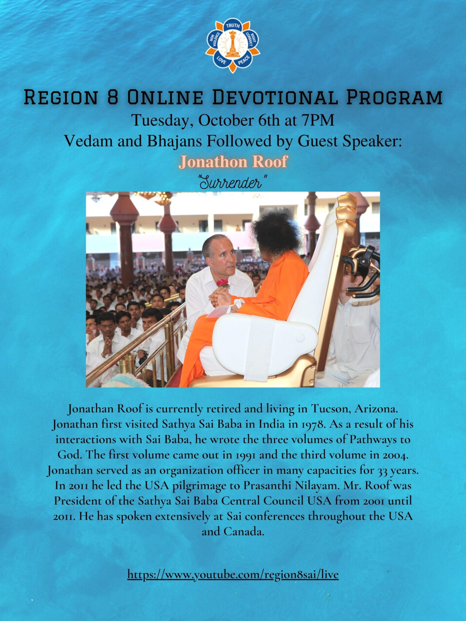 Region 8 Devotional Program | Guest speaker - Jonathon Roof - Author of ...